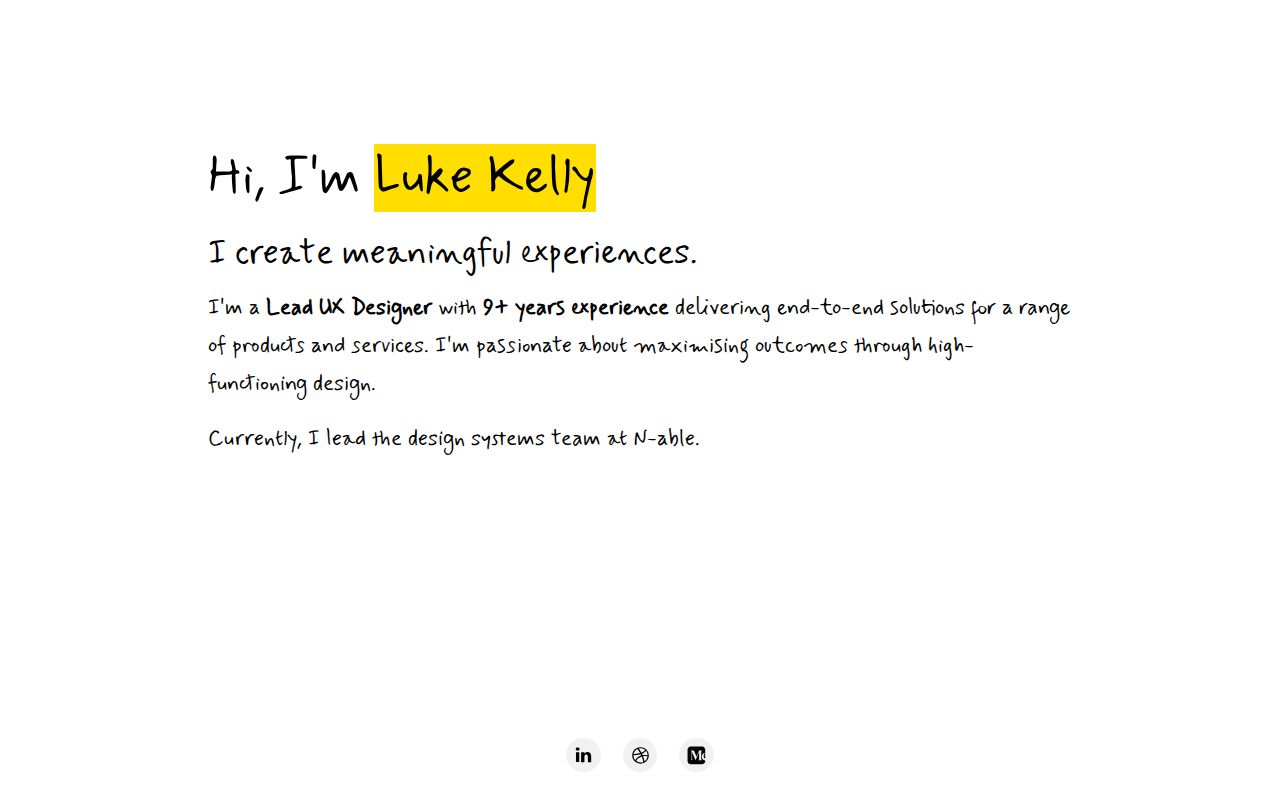 Luke Kelly | UX Designer